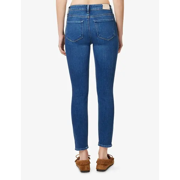 Paige Hoxton Ankle Skinny Stretch-denim Jeans - Aerial