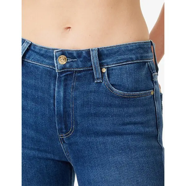 Paige Hoxton Ankle Skinny Stretch-denim Jeans - Aerial