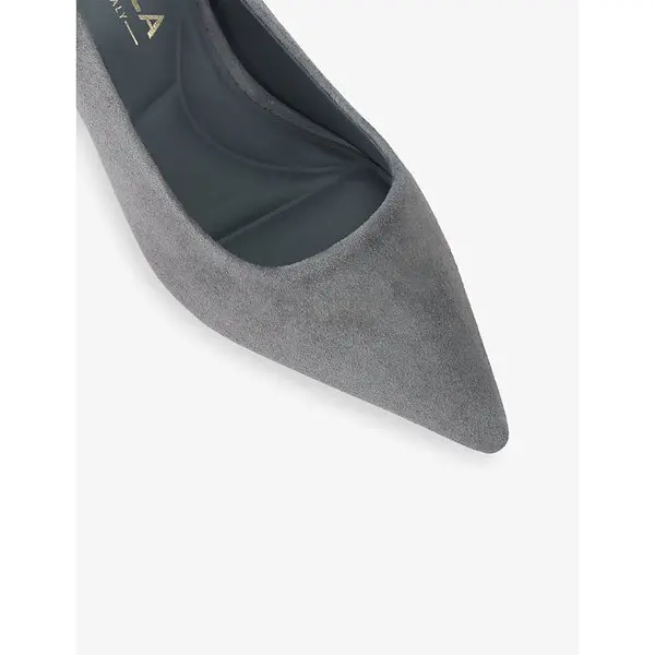 Carvela Suede Slingbacks - Grey