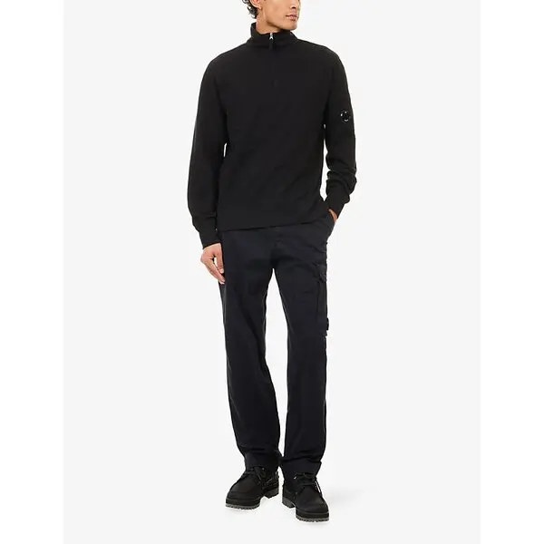 C.P. COMPANY Cotton Cargo Trousers - Total Eclipse