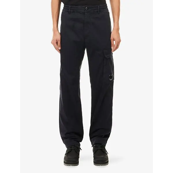 C.P. COMPANY Cotton Cargo Trousers - Total Eclipse