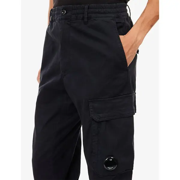 C.P. COMPANY Cotton Cargo Trousers - Total Eclipse