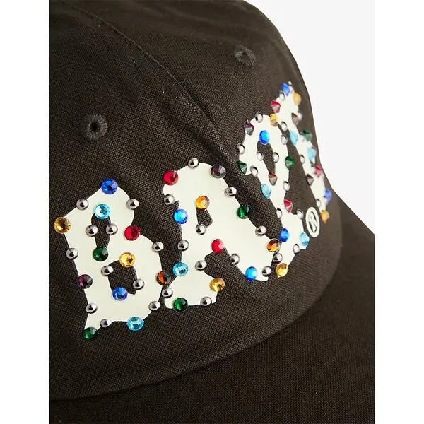 A BATHING APE Embellished-logo Cotton Cap