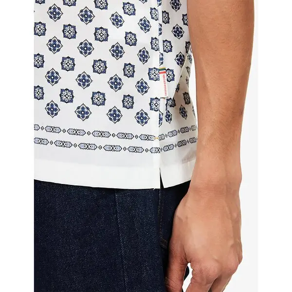 Orlebar Brown Maitan Luminis Printed Woven Shirt