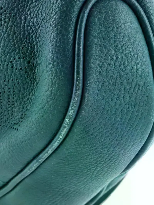 LOUIS VUITTON Selene Handbag Mahina Leather Mm