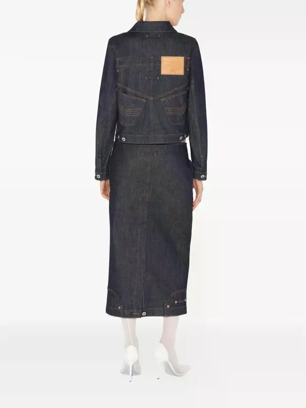 JEAN PAUL GAULTIER Inverted Denim Jacket