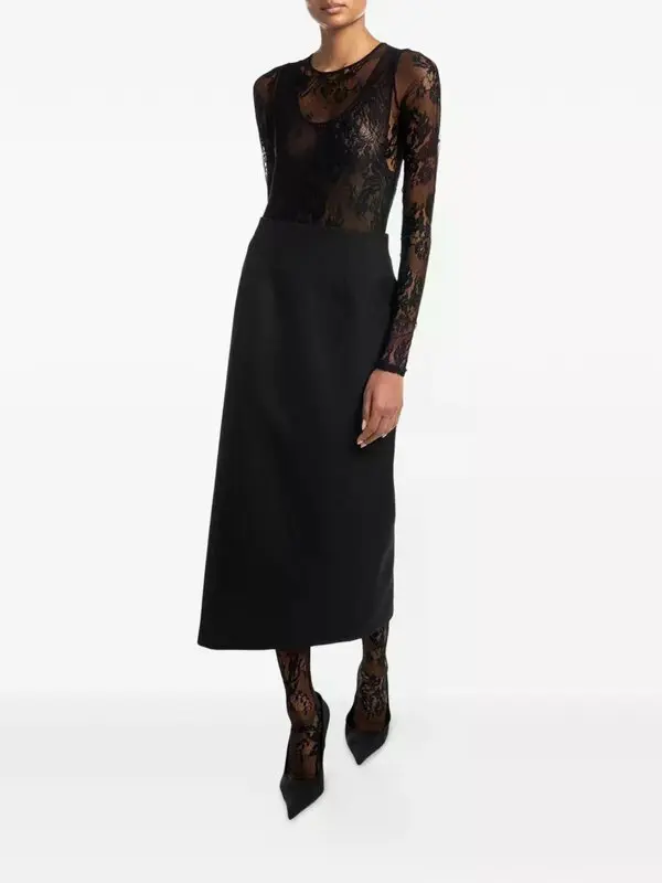 Wardrobe.NYC Pencil Midi Skirt