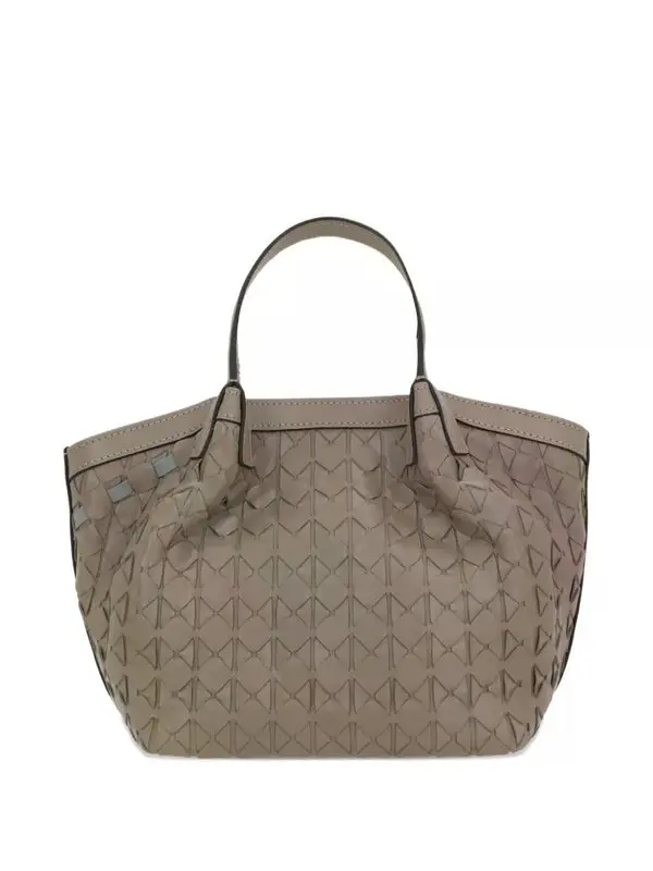 SERAPIAN Mini Woven Tote Bag - Neutrals