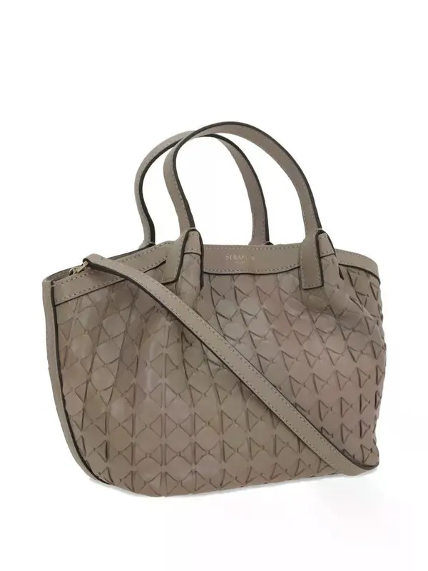 SERAPIAN Mini Woven Tote Bag - Neutrals