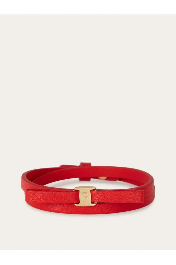 FERRAGAMO Mini Bow Bracelet - Red