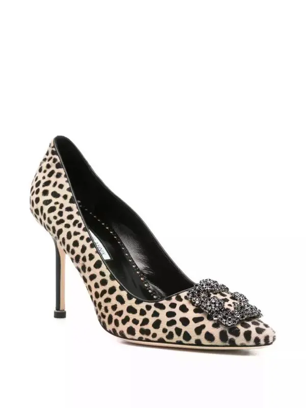 Manolo Blahnik Hangisi 90mm Pumps