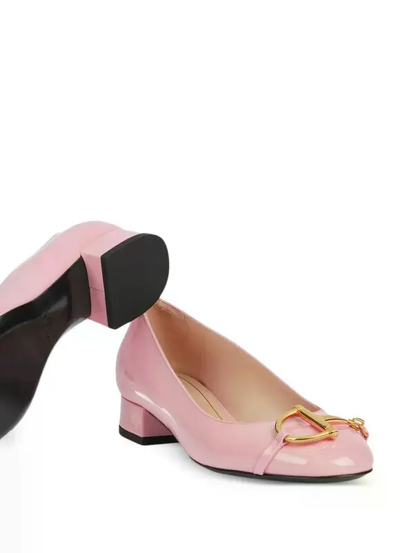 Gucci Half-horsebit Flat Pumps