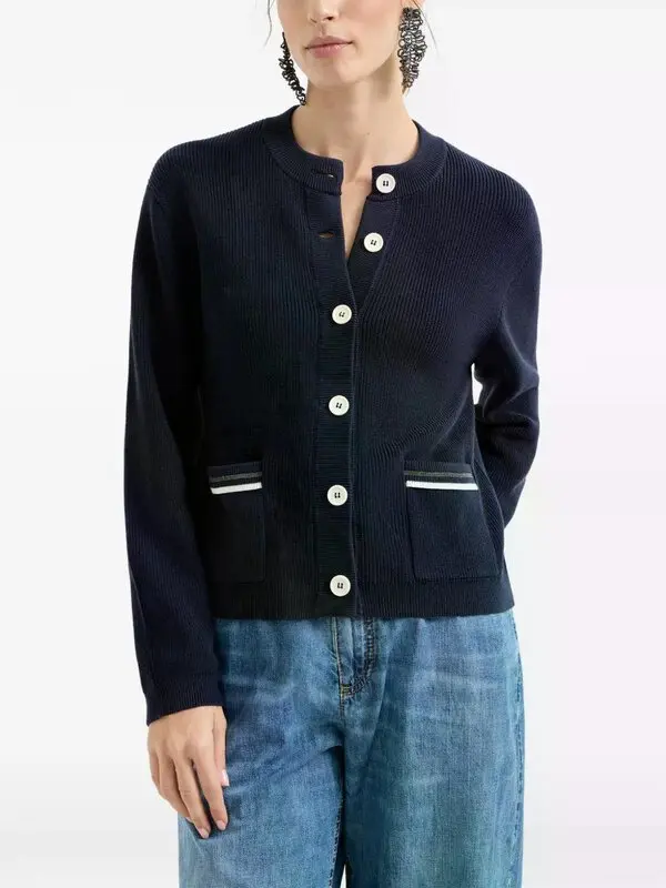Brunello Cucinelli Ribbed Knit Cardigan