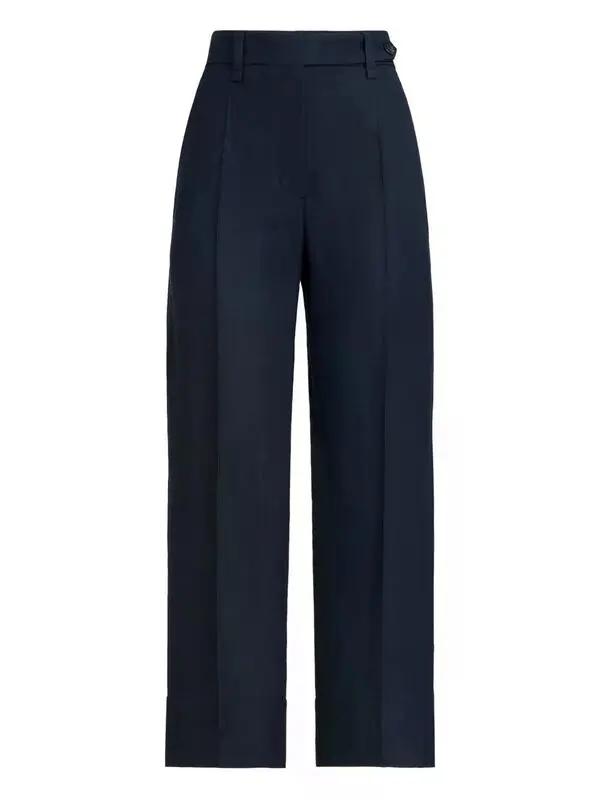 Brunello Cucinelli Monili Detail Cigarette Trousers