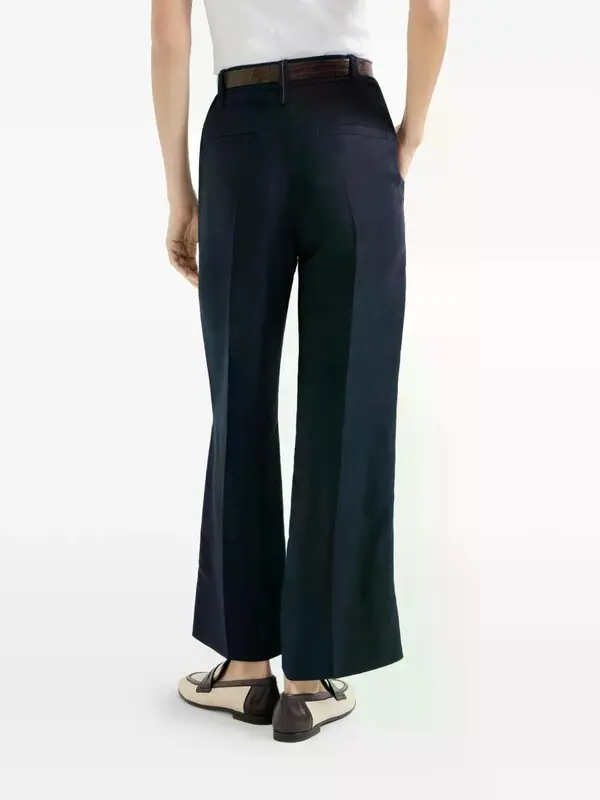 Brunello Cucinelli Monili Detail Cigarette Trousers