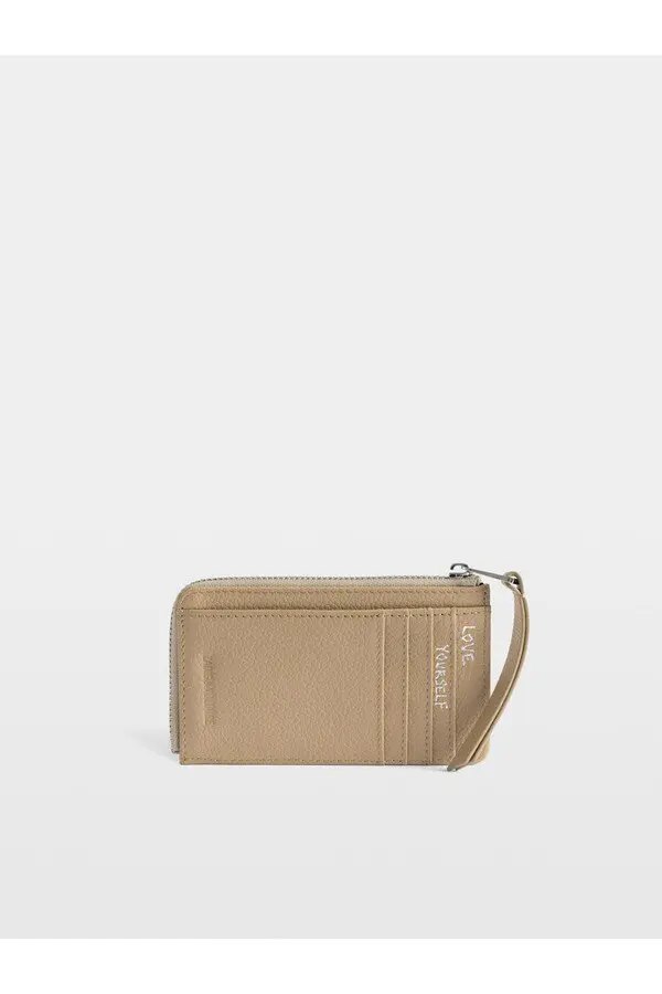 Zadig&Voltaire Zv Card Cardholder - Natural