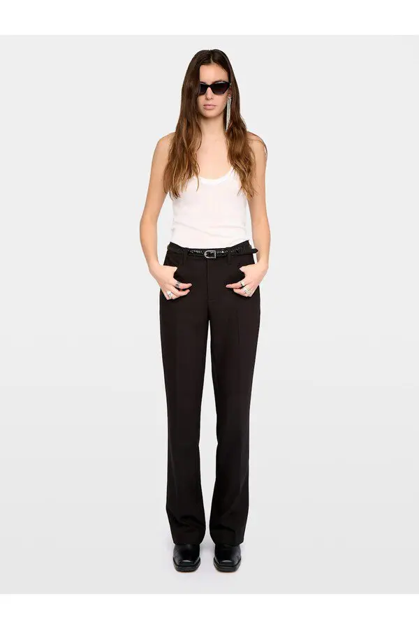 Zadig&Voltaire Tailored Trousers In Suiting Fabric