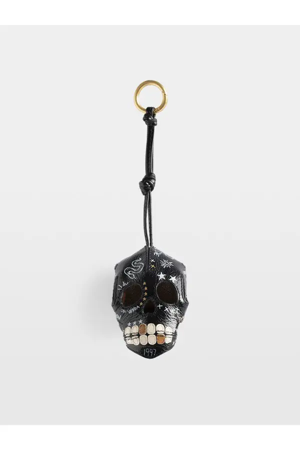 Zadig&Voltaire Big Skull Keyring - Black