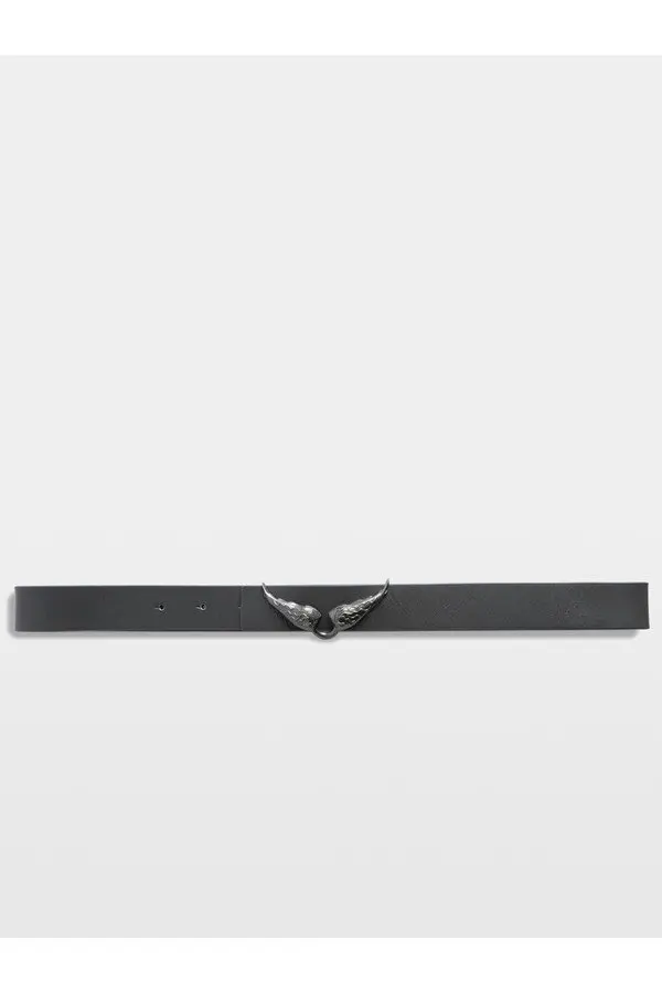 Zadig&Voltaire Rock Reversible Vintage Belt - Natural