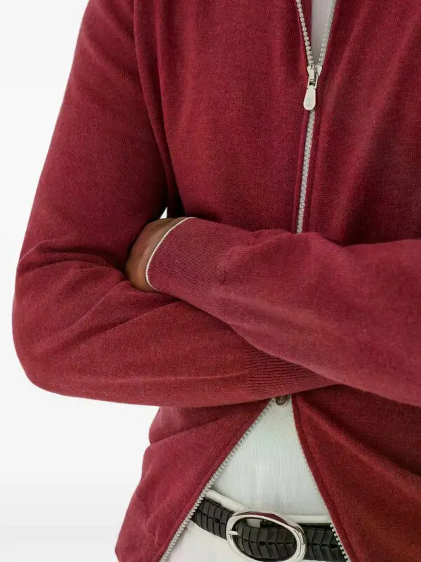 Brunello Cucinelli Cashmere Turtleneck Cardigan