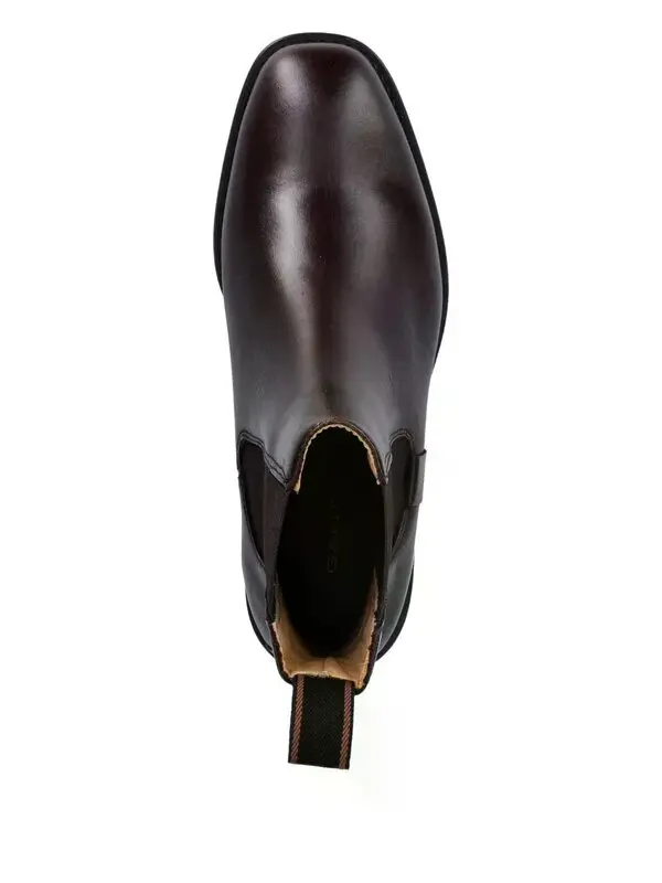 Gant Pull Tab Chelsea Boots - Brown