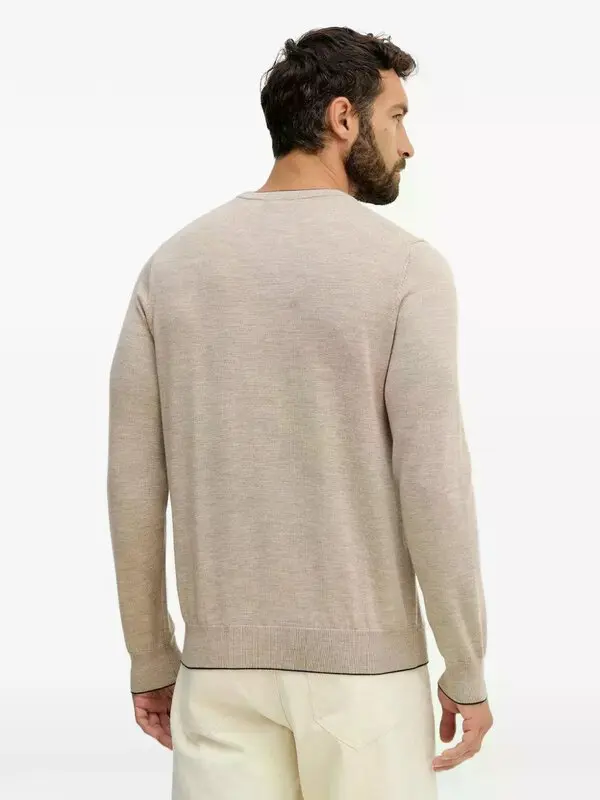 AERONAUTICA MILITARE Embroidered Detail Sweater
