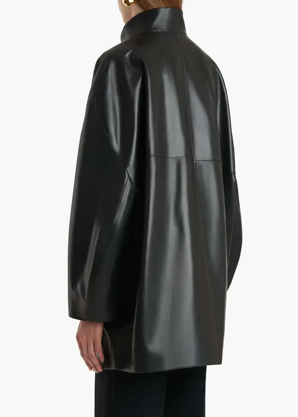 Khaite Mura Leather Coat