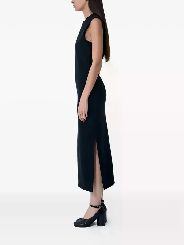 RIER Round-neck Sleeveless Midi Dress