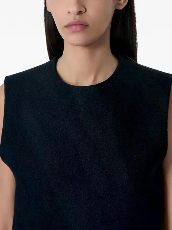 RIER Round-neck Sleeveless Midi Dress