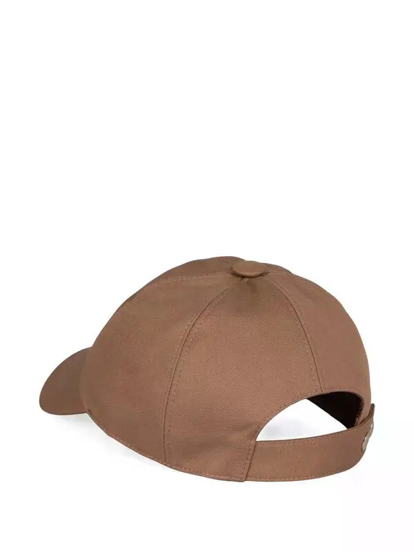 Max Mara Monogram Baseball Cap - Brown
