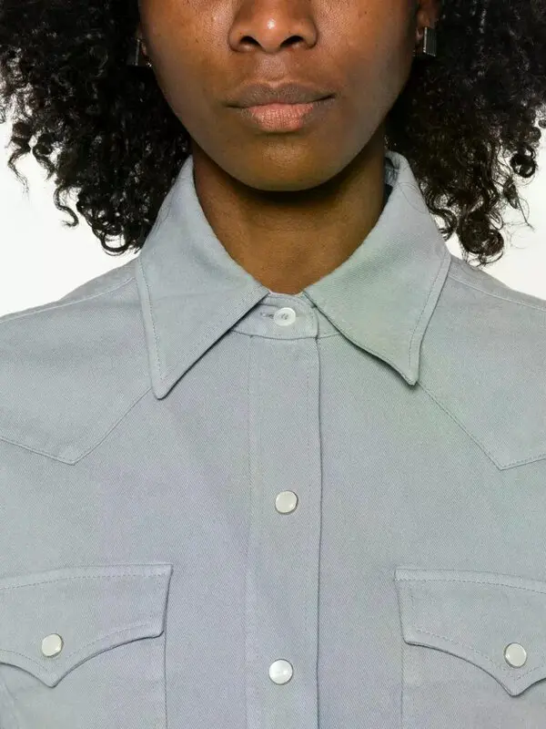 A.p.c. Flap-pockets Shirt - Grey