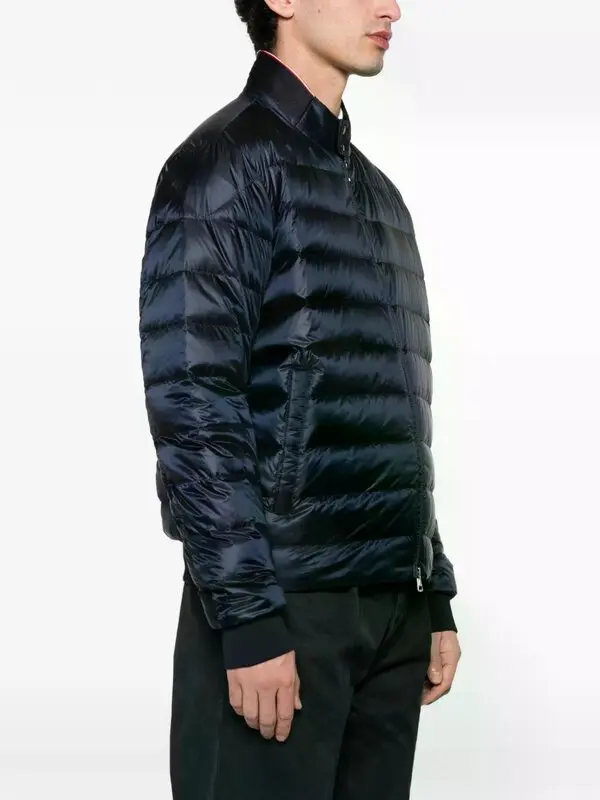 Moncler Rigel Logo-patch Jacket - Blue