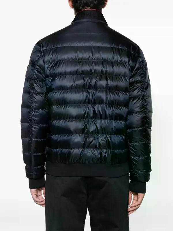 Moncler Rigel Logo-patch Jacket - Blue