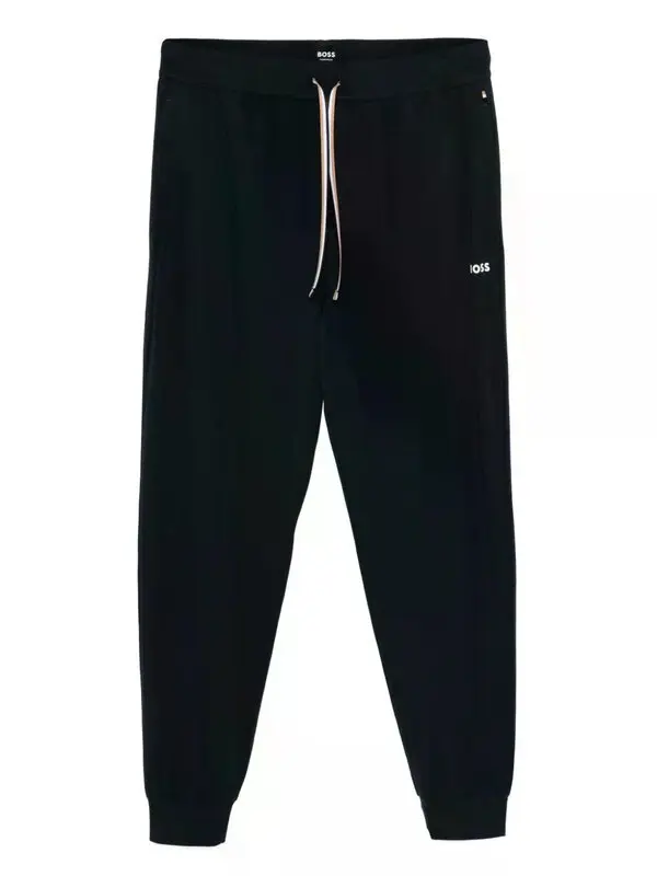 BOSS Logo-printed Track Pants - Blue