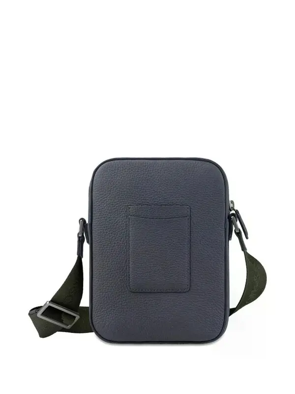 MAISON DE SABRE Leather Flap Messenger Bag