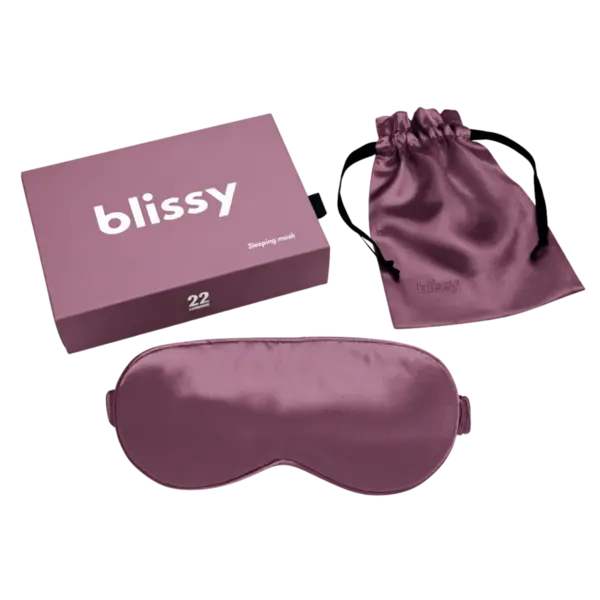BLISSY Sleep Mask - Plum