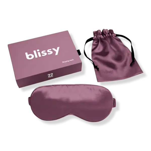 BLISSY Sleep Mask - Plum