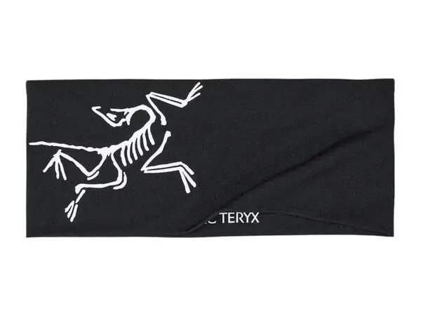Arc'teryx Satoro Merino Headband - Black/arctic Silk