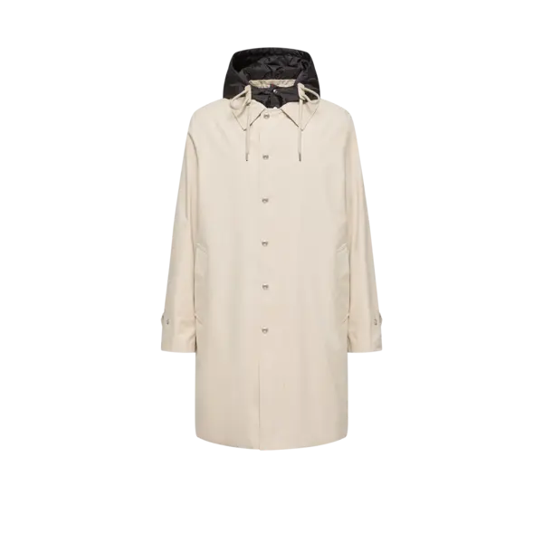 Moncler Kervoyal Hooded Long Down Parka - Beige