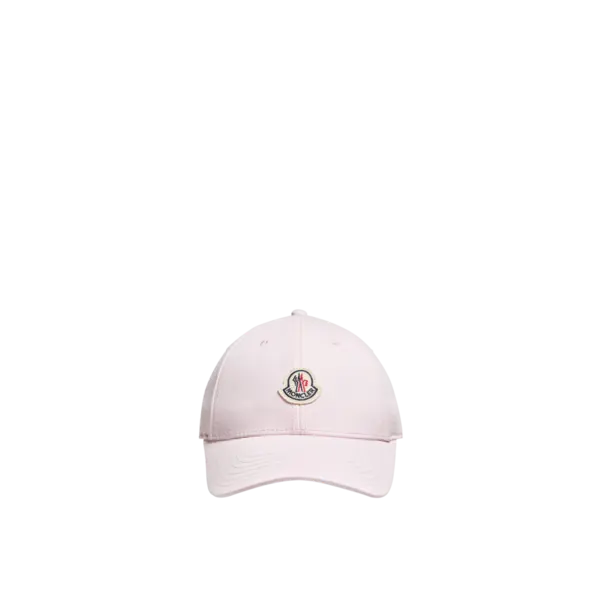 Moncler Gabardine Baseball Cap - Pink