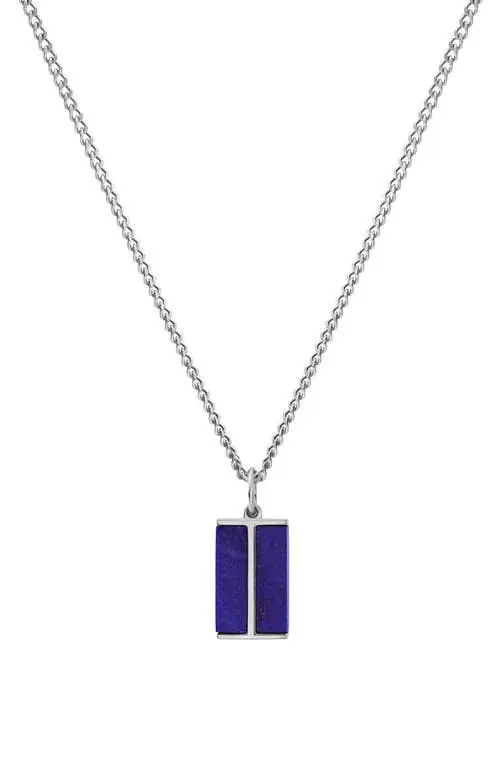 Miansai Duo Lapis Pendant Necklace