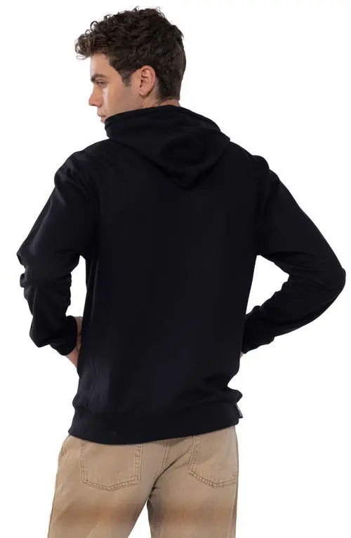 MEMBERS ONLY Pullover Hooded Sweatshirt - Black