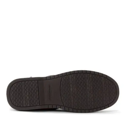DEARFOAMS Keaton Microsuede Moccasin Slipper - Tan