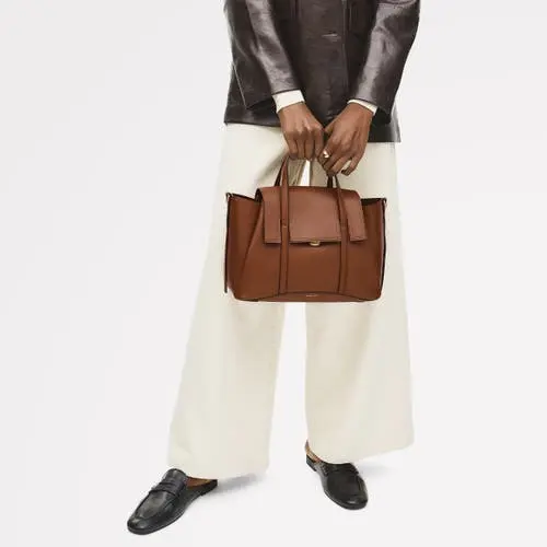 RADLEY The Chancery Flapover Satchel - Cognac