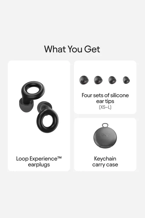 LOOP Experience 2 High-fidelity Earplugs - Black
