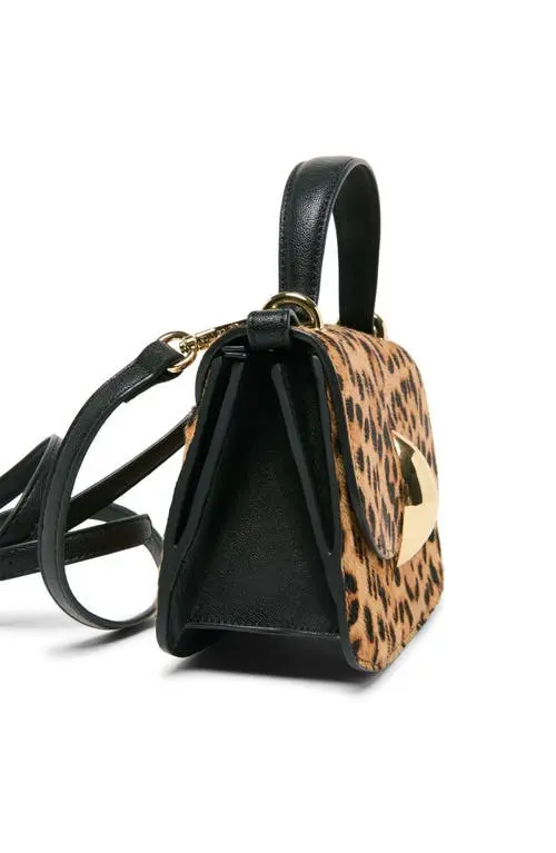 Dolce Vita Lucia Genuine Calf Hair Top Handle Bag