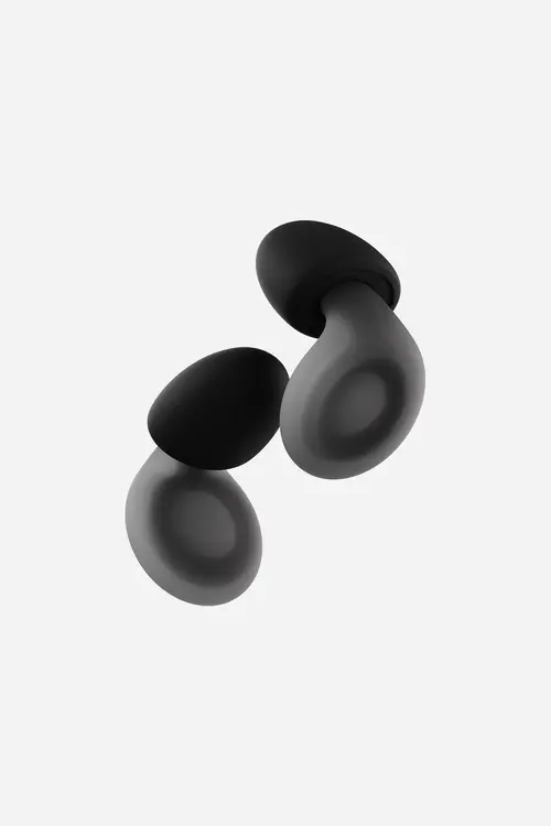 LOOP Dream Silicone/memory Foam Earplugs For Sleep Comfort - Black