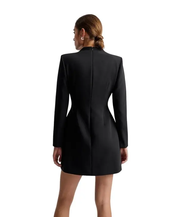 MALINA Leanna High Neck Mini Dress