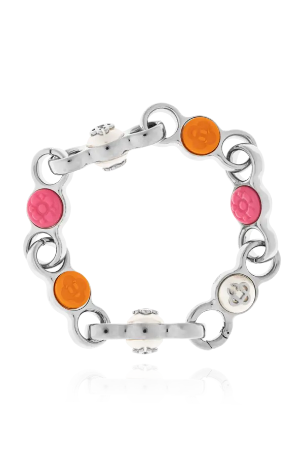 Casablanca Pearl Link Bracelet - Multicolour