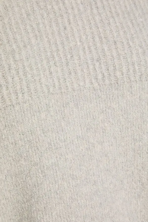 Proenza Schouler Ribbed Cashmere-blend Hoodie - Stone